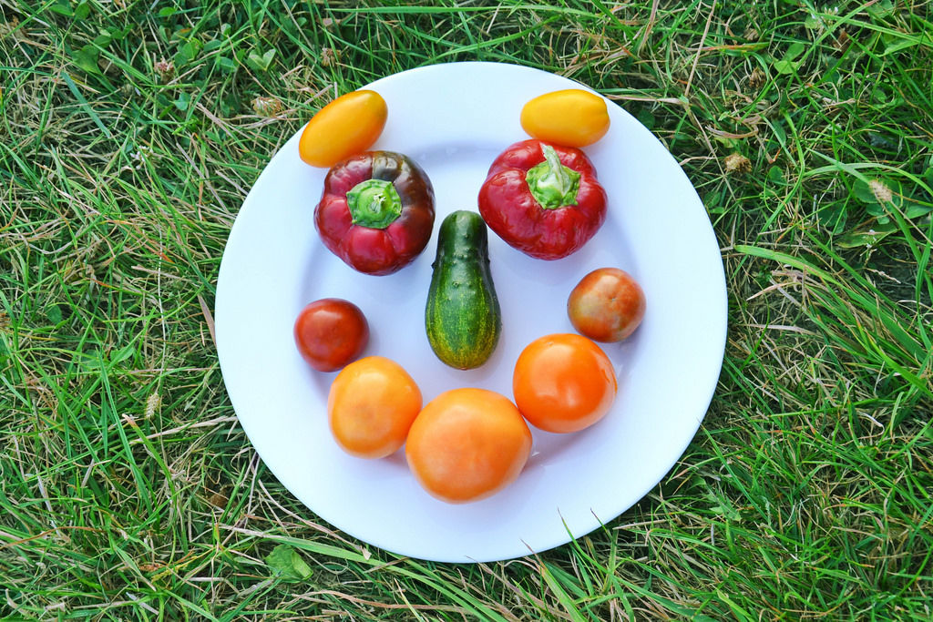 Platte Mit Frischem Gem se Creative Commons Bilder